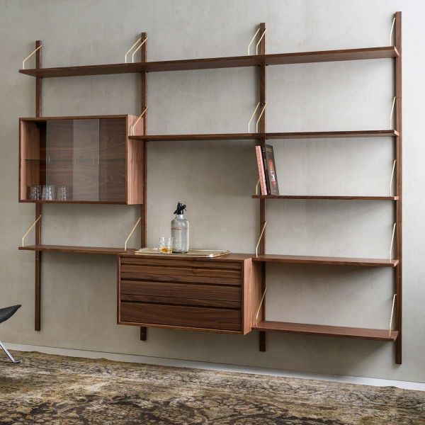 Poul Cadovius Royal System Configuration 3 from dk3 - Aram Store